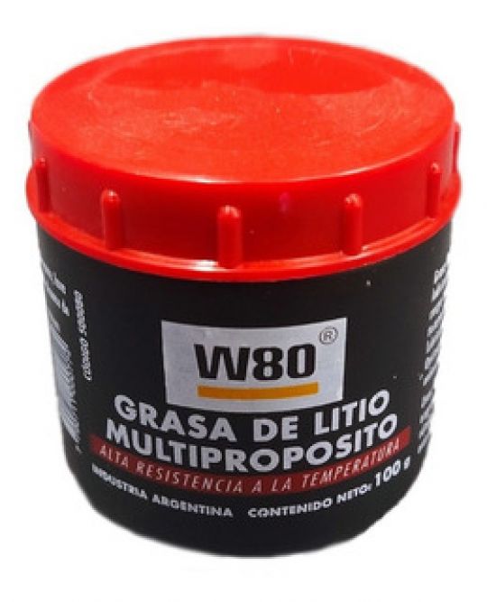 GRASA DE LITIO MULTIPROPOSITO SILOC W-80 100G 500080