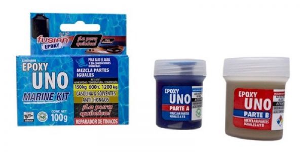 ADHESIVO EPOXY UNO MARINE 100G UNOM98